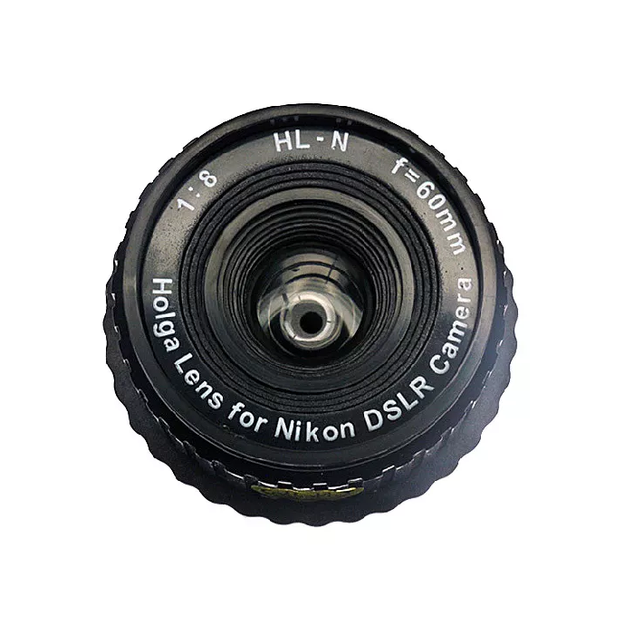 HOLGA HL-N Nikon DSLR Lens F8.0 60mm Black – SLC Lighting
